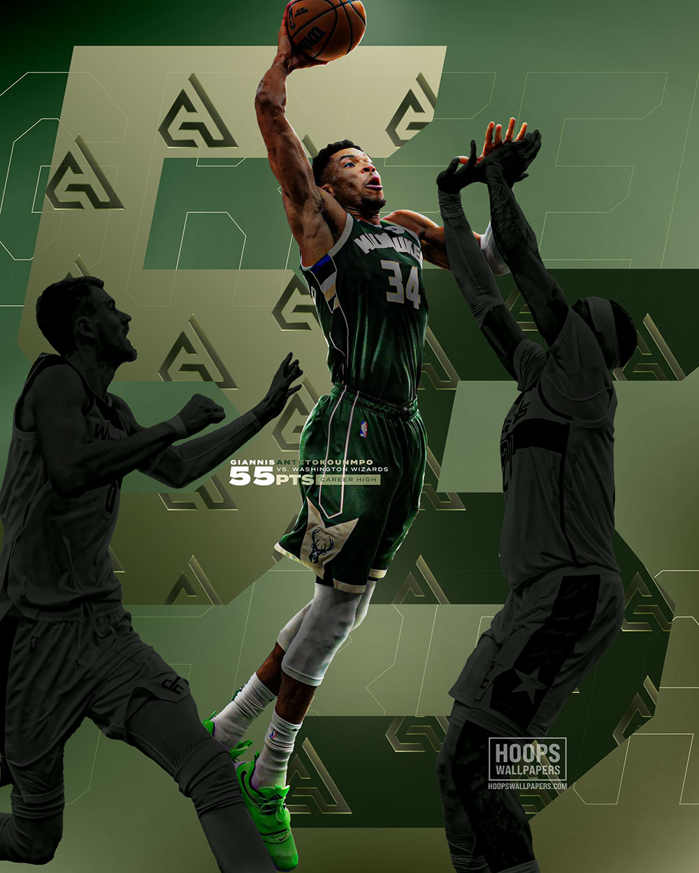 Giannis Antetokounmpo HoopsWallpapers